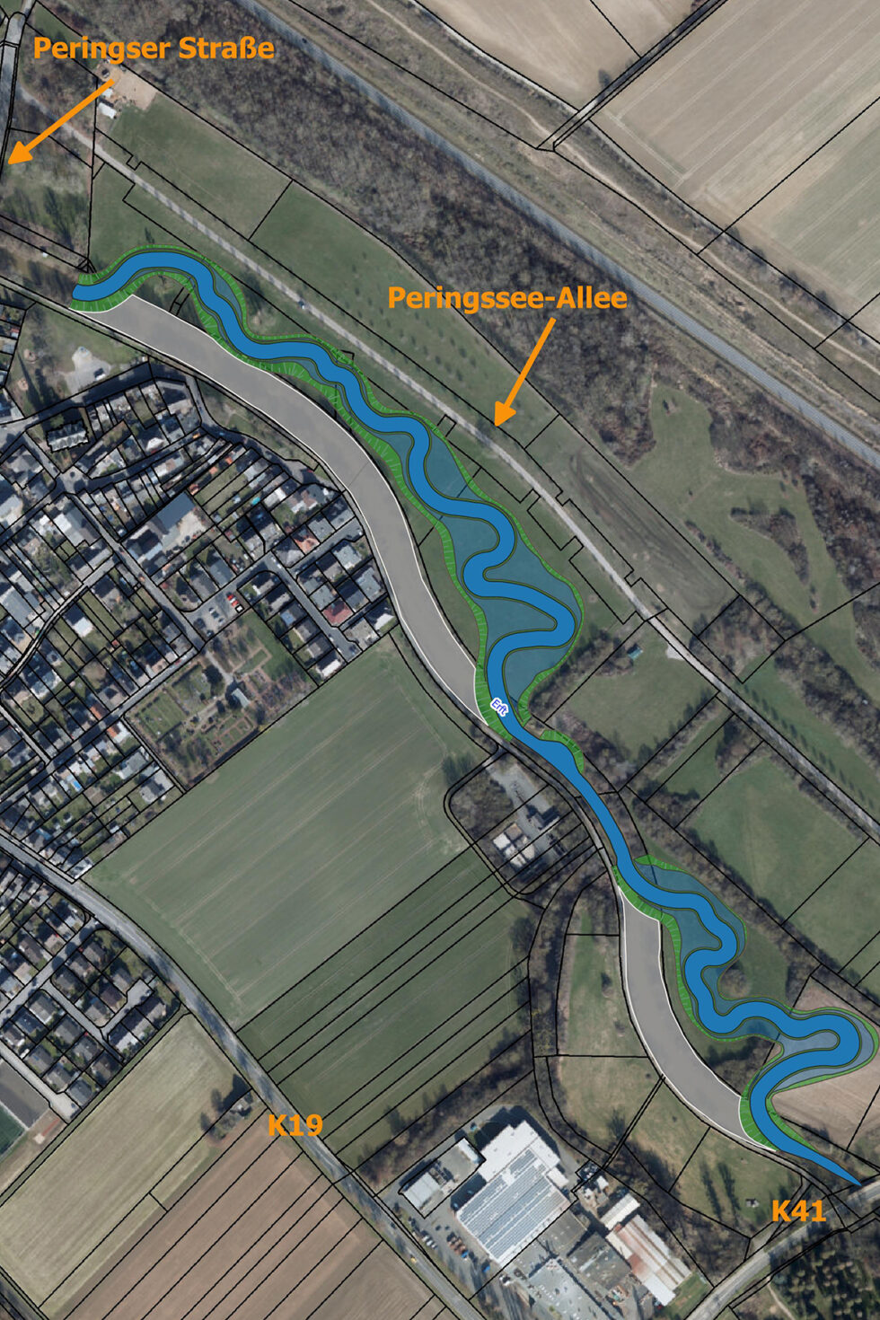 Renaturierung der Erft in Bergheim-Glesch - Erftverband